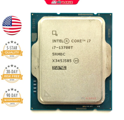 Intel Core i7-13700T 1.4GHz 16-Core LGA1700 30MB Desktop CPU Processor ...