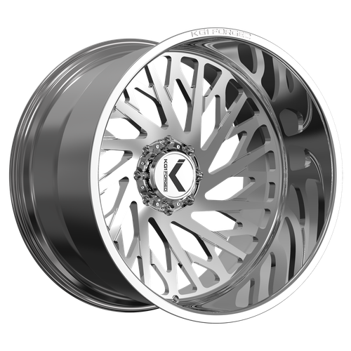 22x12 KG1 Forged KC075 Blazed Polished DIRECTIONAL Wheels Blank (-44mm ...