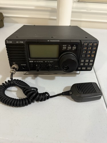 iCom IC-718 HF Transceiver HAM Radio Untested Read Description | eBay