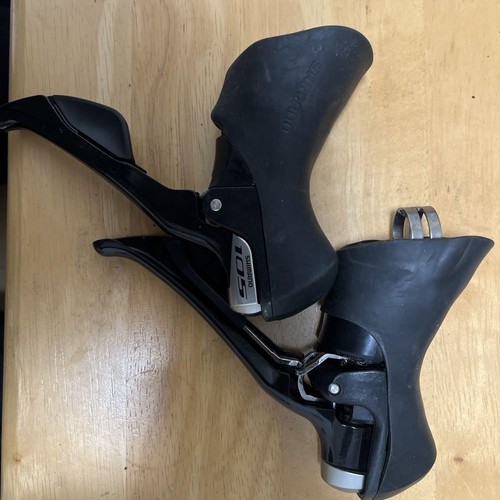 Shimano 105 ST-5800 STI Shifter Lever Black Road Bike Brake Gear Lever ...