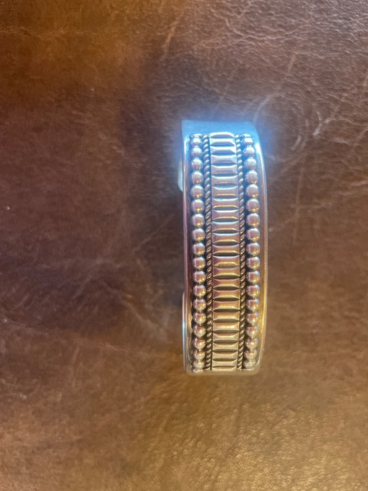 Ron Y Yazzie 37.9 grams Native American Southwest Sterling Silver ...