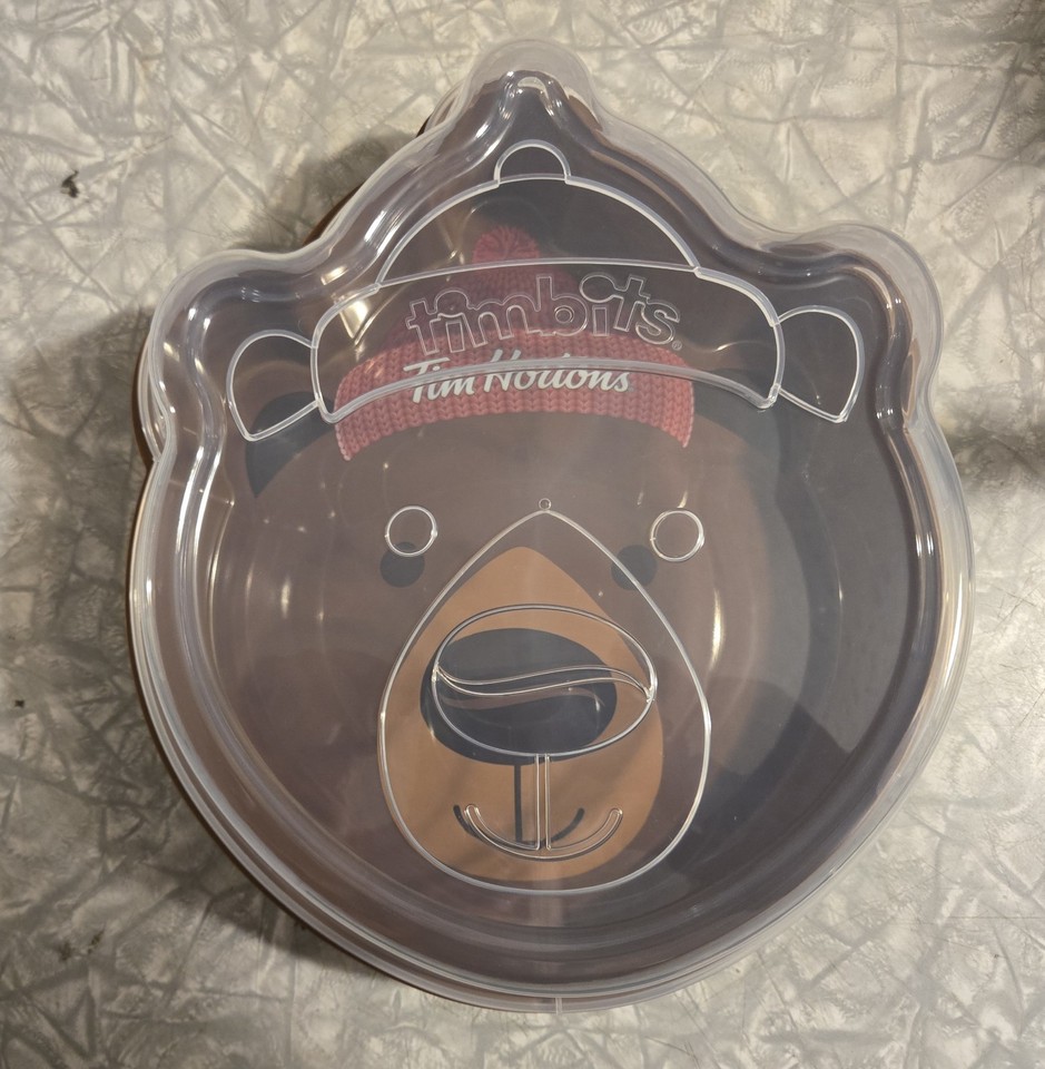 Tim Hortons Christmas 50 Tim Bit Bear-shaped Tray 2025 New | eBay