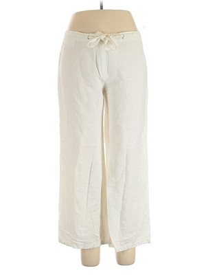 Assorted Brands Women Ivory Linen Pants XL | eBay