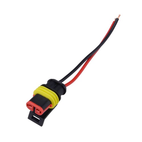 1 Pair Male & Female 2 Way Car Sealed Waterproof Electrical Wire ...