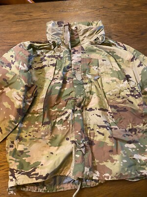 USGI OCP Multicam Extreme Wet Cold Jacket Parka Gen III L6 Medium ...