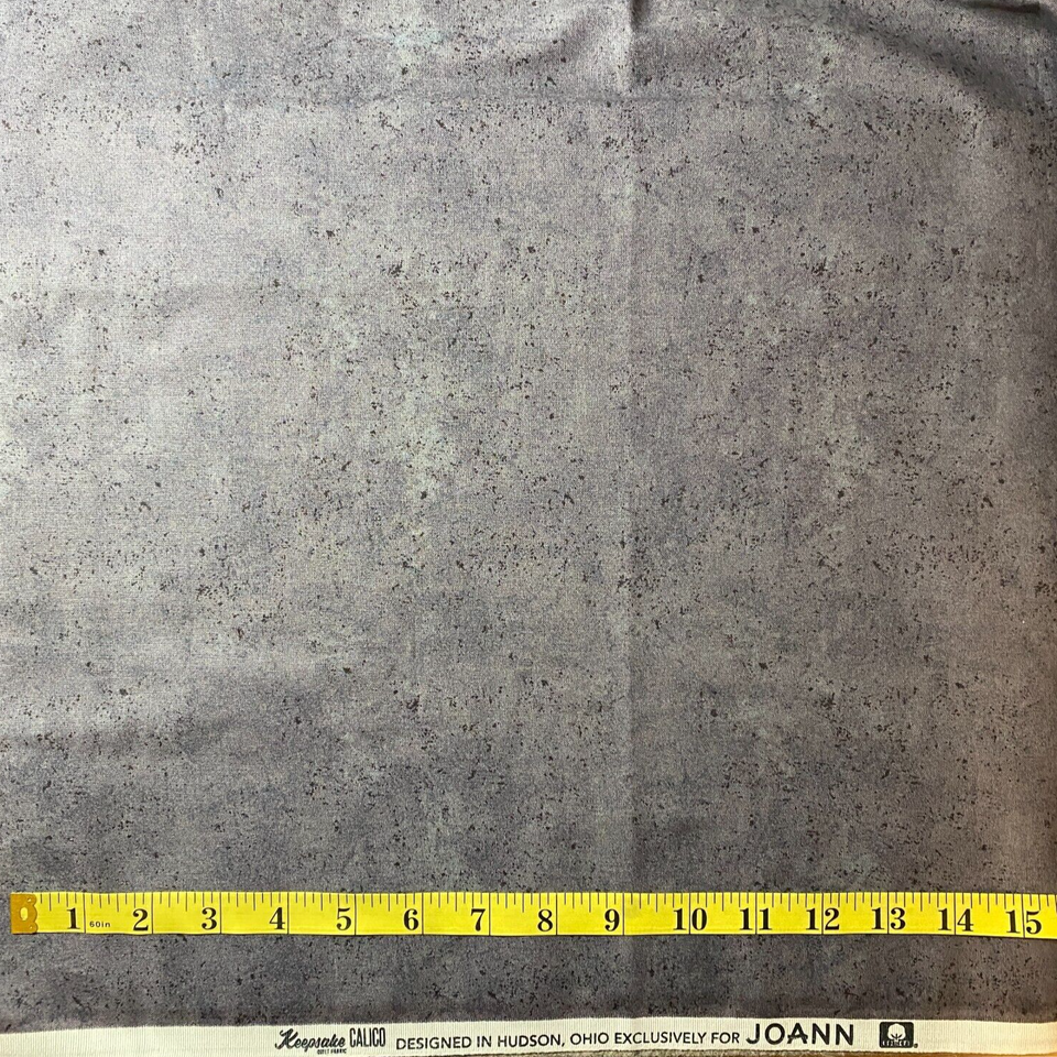 Keepsake Calico Gray Stone Grunge Cotton Fabric by Jo-Ann | 10"x44 ...