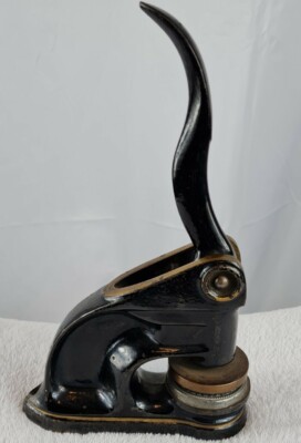 Vintage Embosser With Original Embossing Stamp Ford Company In 1943 ...