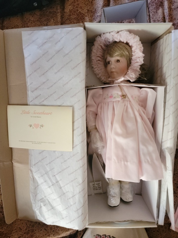 Porcelain Doll Georgetown Collection Little Sweetheart Artist Linda ...