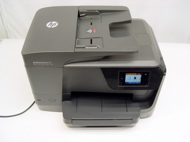 HP OfficeJet Pro 8710 All-in-One Color Inkjet Printer, M9L66A | eBay