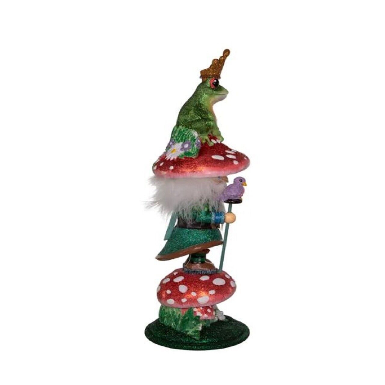 Kurt Adler Hollywood Frog Prince Wood Christmas Nutcracker 16 Inch ...