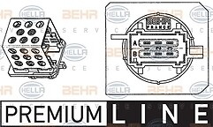 Hella 9ML351332-241 Interior Fan Resistor 4045621321307 | eBay UK