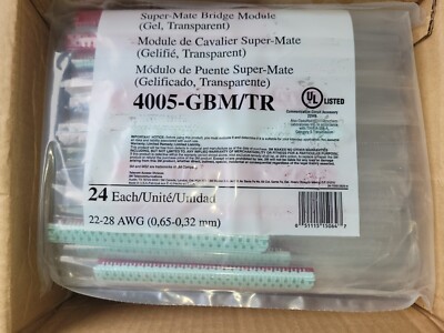 Brand New 3M MS2 4005-GBM/TR Super-Mate Bridge Module Gel Filled 24 ...