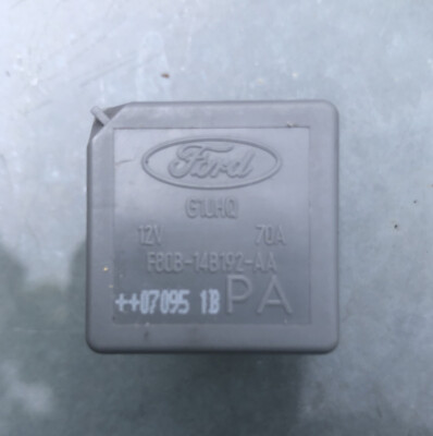 FORD (1pc) F80B-14B192-AA 12V 70A G1UHQ 4 Pin Relay Tested With ...