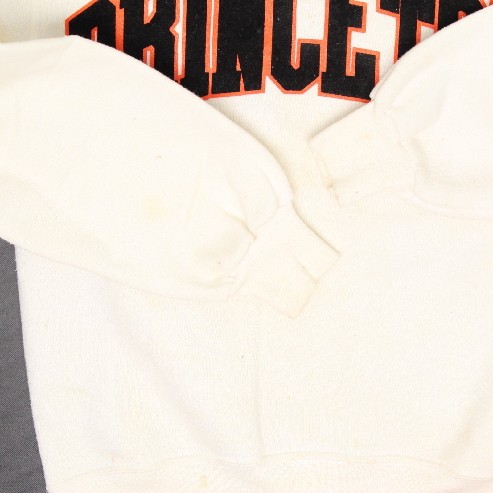 VTG JanSport Princeton University Sweatshirt S White Black Orange ...