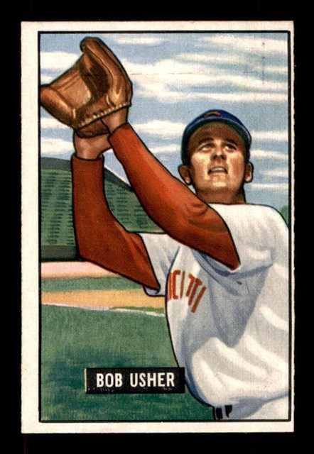 1951 Bowman - #286 Bob Usher (RC) for sale online | eBay