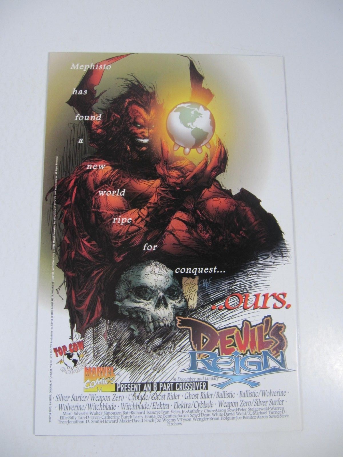 Witchblade #10 (Top Cow Comics Nov 1996) 1st Darkness; Pre-dates #1 VF ...