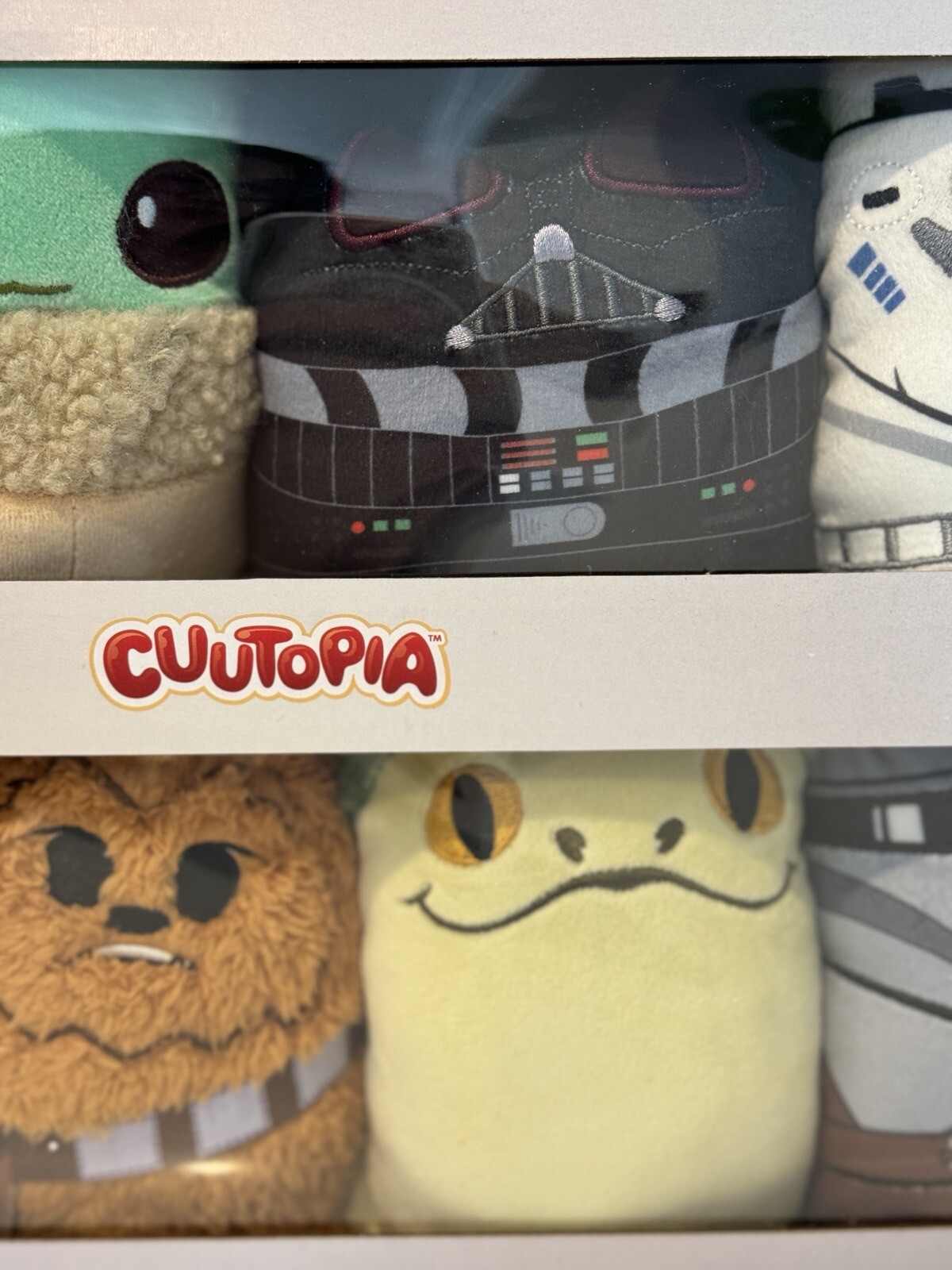 Disney 100 Star Wars Cuutopia 5” Squishy Plush 8 pack set for sale ...