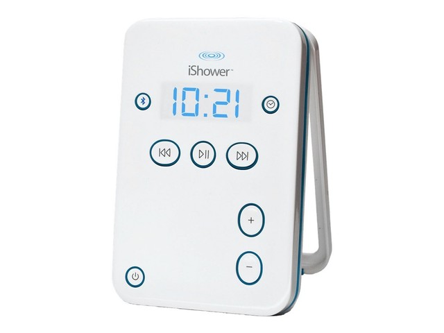 iShower Wireless Shower Speaker iPhone Android Bluetooth Waterproof ...