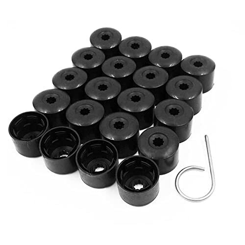 20-Pack Wheel Lug Nut Bolt Cover Caps Locking Caps Set for Free ...