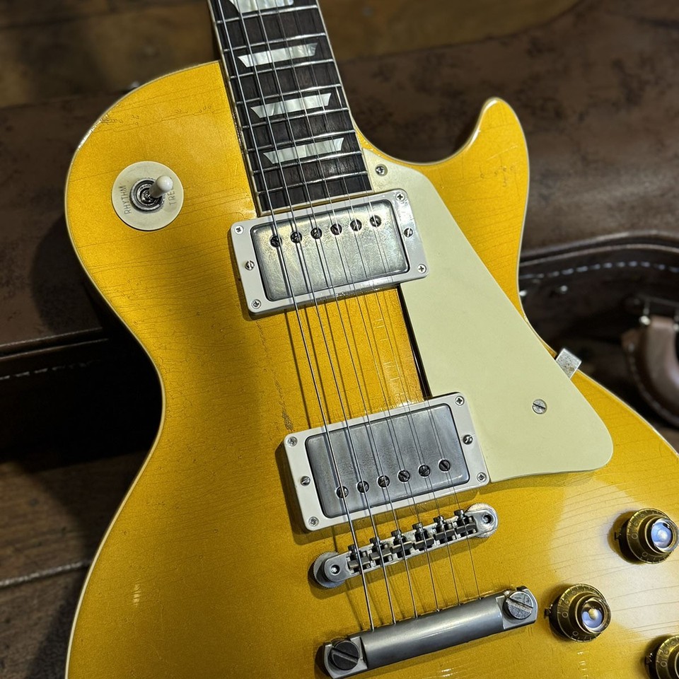 Gibson Custom Shop Murphy Lab 1957 Les Paul Gold Top Double Gold Ultra ...