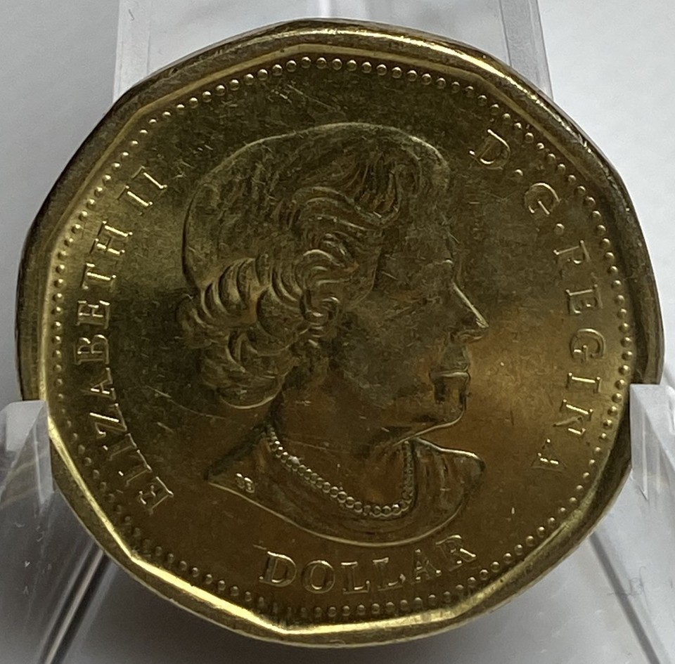 2021 Canada One 1 Dollar 125th Anniversary Klondike Gold Rush Colour ...