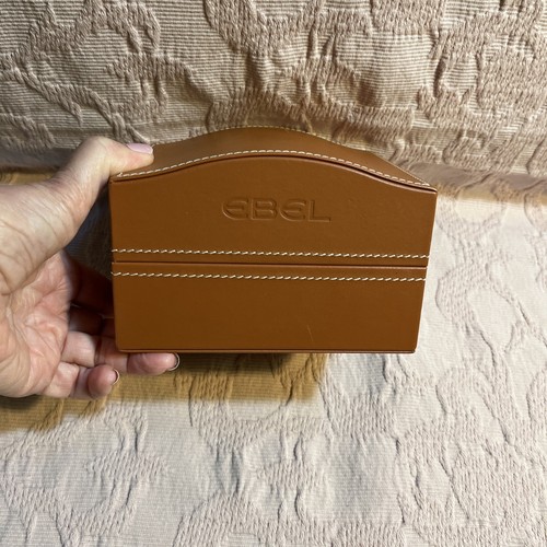 Ebel Watch Box Brown Leather Box Only | eBay