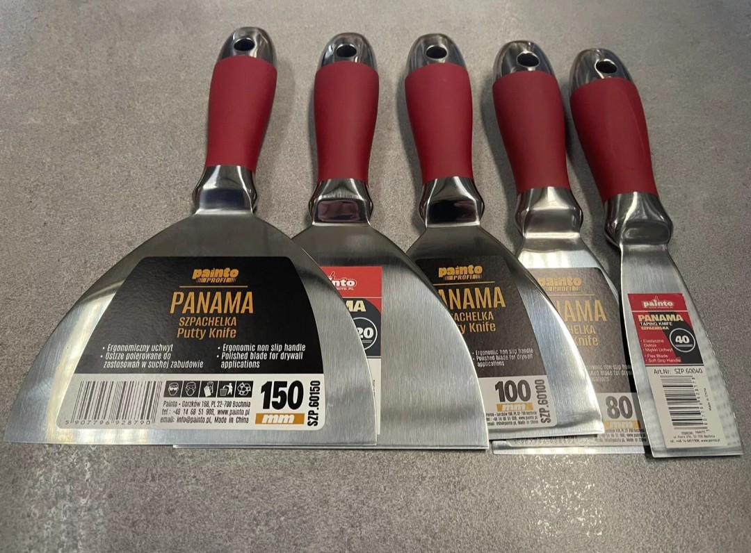 Taping spatula Putty spatula Stainless Steel 40mm Painto Panama | eBay