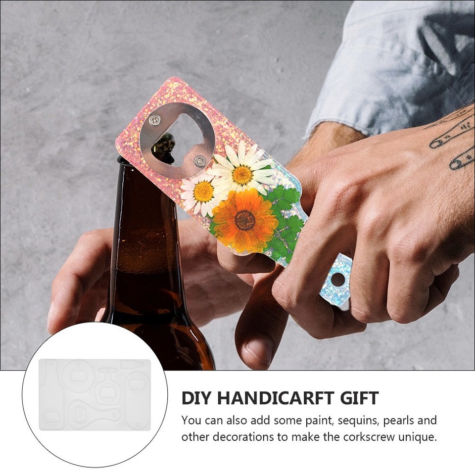 Resin Making Molds Casting Silicone Epoxy Moulds Bottle Opener Unique ...