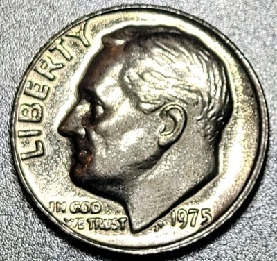 1975 Roosevelt Dime No Mint Mark Very Fine | eBay
