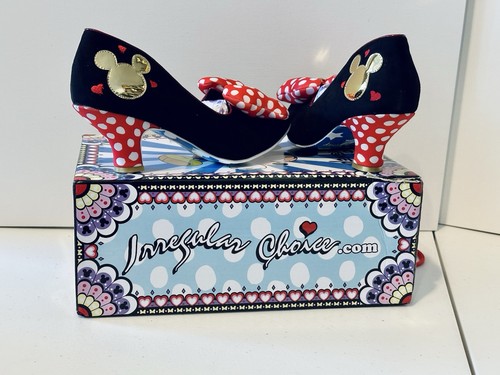 *NEW IN BOX!* Irregular Choice Minnie Mouse Pumps Size 38 * Ships Fast ...