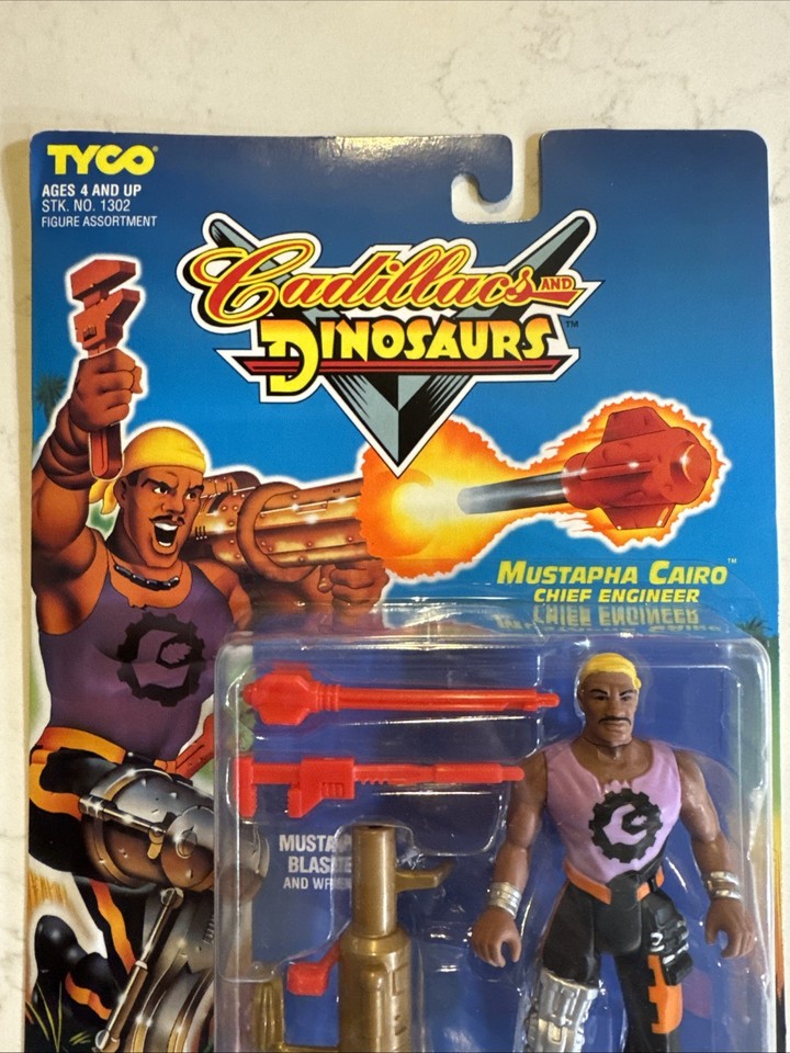 Tyco Cadillacs and Dinosaurs Mustapha Cairo Action Figure TCO13022 name ...