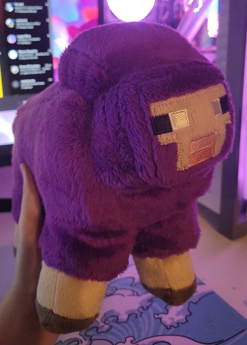 Minecraft Baby Sheep Purple