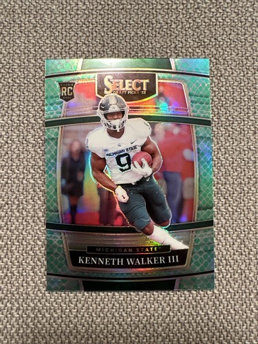 Kenneth Walker III 2022 Select Draft Picks Dragon Scales SSP | eBay