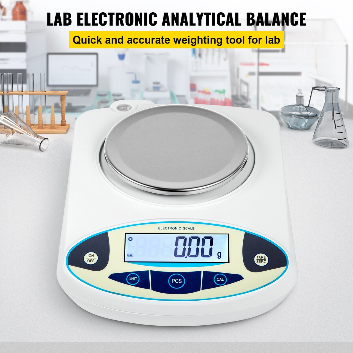 Electronic Lab Scale 600g Digital Lab Scale With Piece Counting, Wind