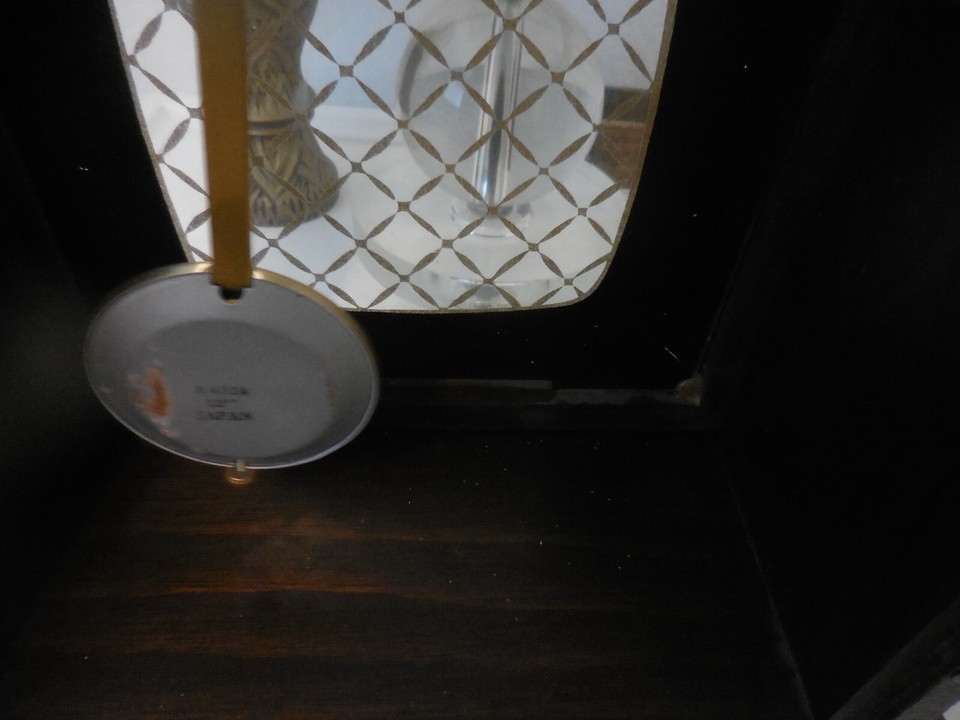 Vintage American Gothic Square Cornwall Classics Pendulum Mantel Shelf Clock | eBay