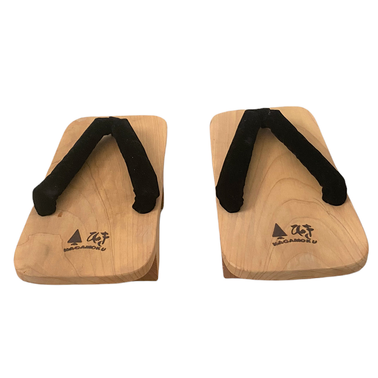 Nagamoku Womens Geta Sandals 2 Heels Wooden JAPAN Fli… - Gem