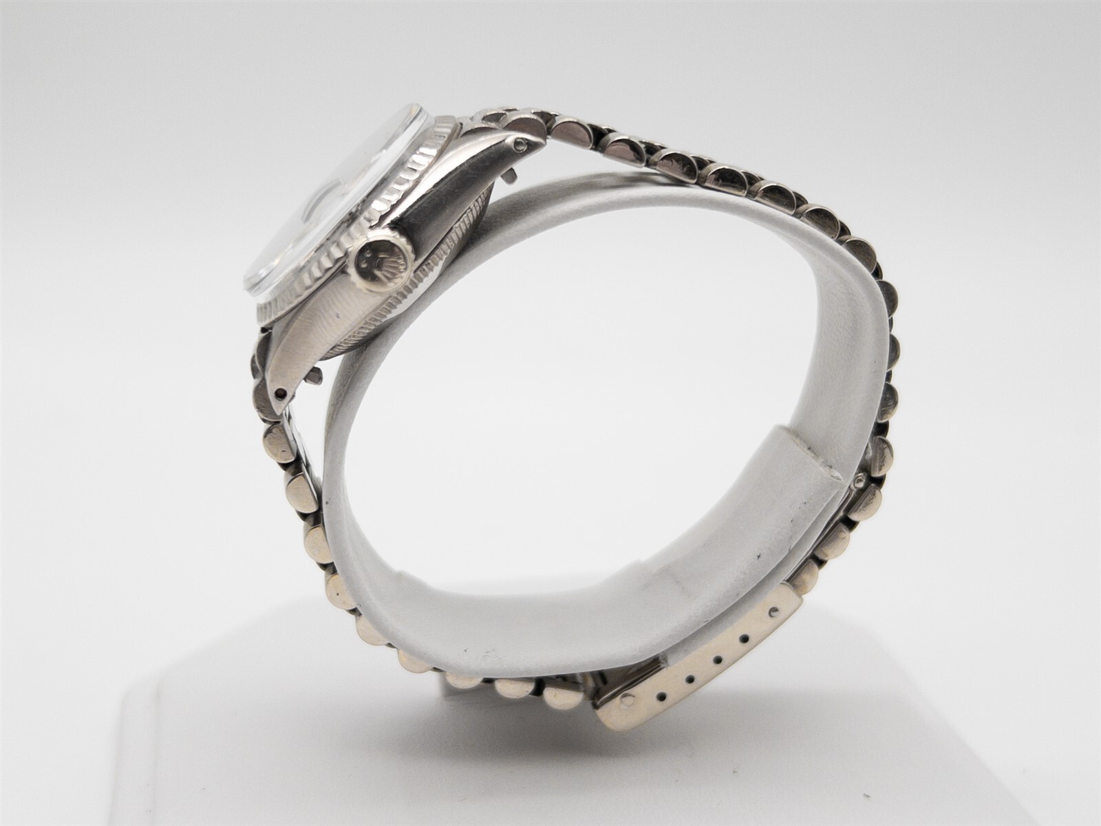 $30,000 ROLEX 18k White Gold DATEJUST PRESIDENT METEORITE Ladies Watch ...