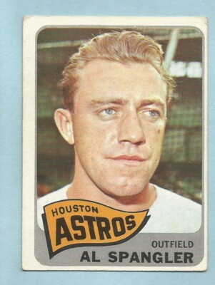 1965 Topps Baseball Al Spangler #164 Houston Astros EX | eBay