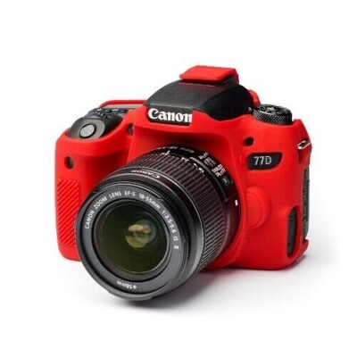easyCover canon 77D RED Camera Case Silicone FAST FREE SHIPPING EA ...