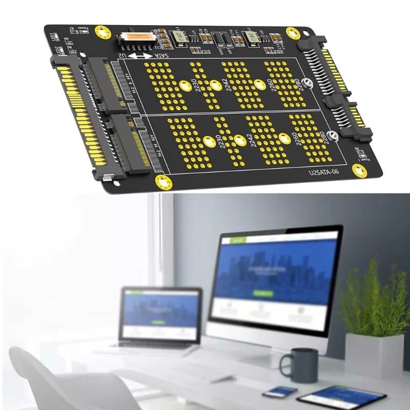 Mkey Bkey to -SATA2.0 M.2 NVME PCIE to SFF-8639 Effortless Data ...