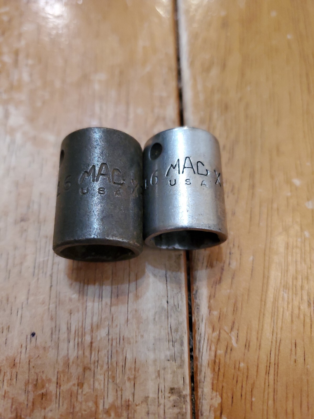 Mac Tools 3/8" Drive 9/16" 6PT Shallow Chrome Impact Sockets Worn Lot ...
