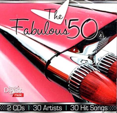 The Fabulous 50s 2-CD Set ~ Various Artists ~ Classic Rock ~ 2 CDs ...