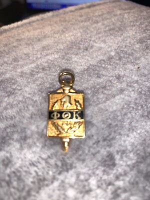 #2115 -Phi Theta Kappa PTK ΦΘΚ International Honor Society Key Pin For ...