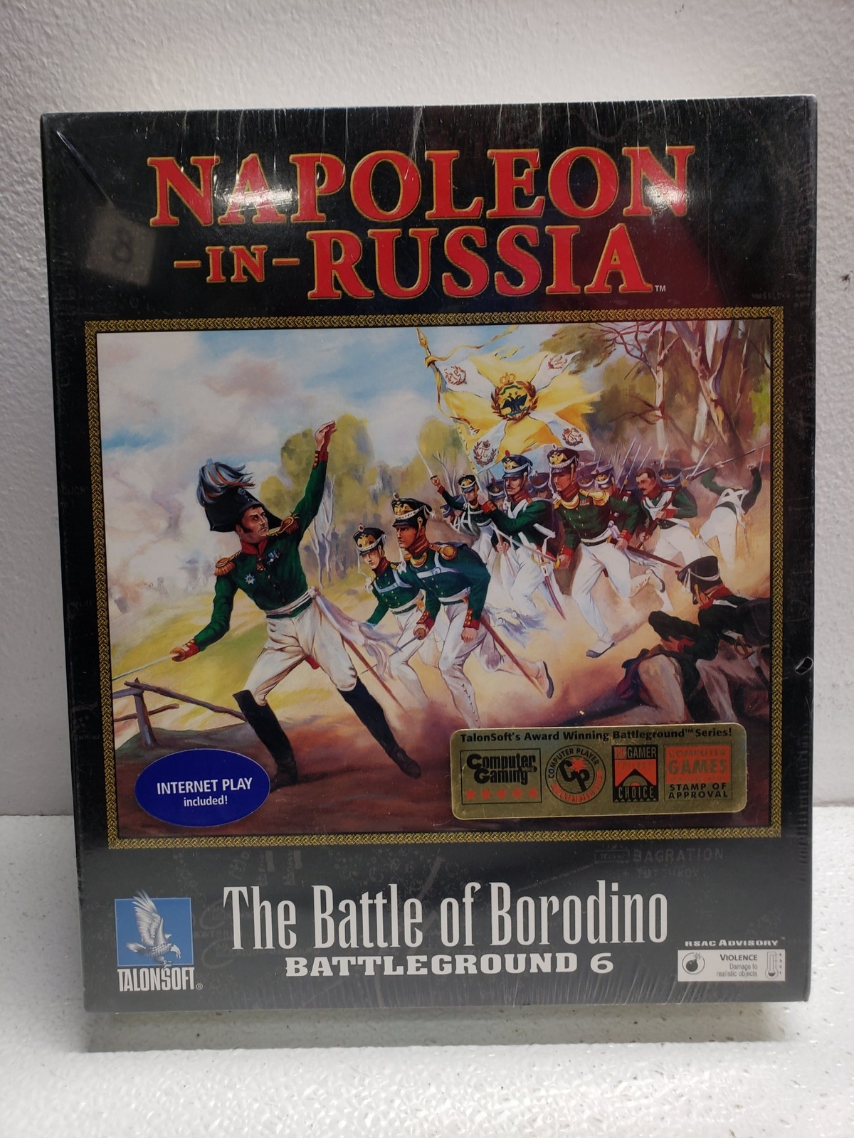 Battleground 6: Napoleon In Russia SEALED Big Box PC Game 750560716018 | eBay