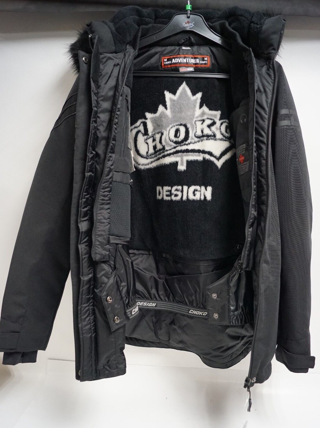 Womens Choko Adventurer Snowmobile Jacket Black Textured XL 187121 ...