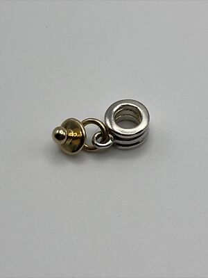 Pandora 790234 ALE Sterling Silver Baby Pacifier Binky Slider Charm Y75 ...