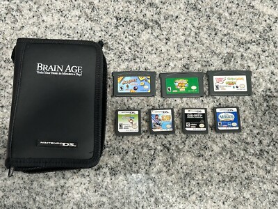 Nintendo DS Switch and Carry Travel Case, DS & Game Boy Advance Games ...