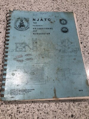 NJATC Text Air Conditioning And Refrigeration | eBay