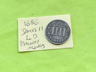 1686 4p Four Pence Silver James II 1685-1688 (Maundy Money) | eBay UK