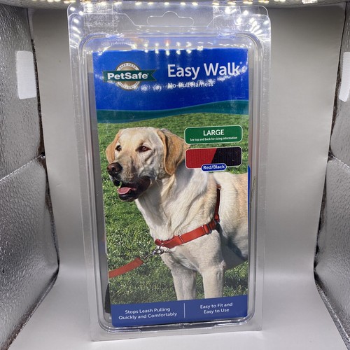 PetSafe Easy Walk No Pull Harness - Size Large - Red & Black LARGE ...